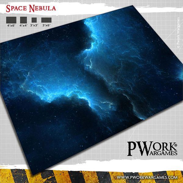 PWork Wargames : Space Nebula │ 90x180cm - Mouse Pad | Hobby2000 Modélisme